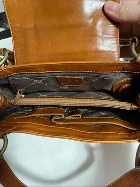 Derek Alexander | Bags | Derek Alexander Cognac Colour Leather ...